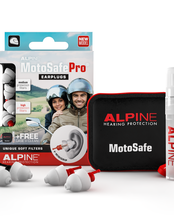 Buy Alpine Motosafe PRO Ear Plugs Online Australia | Earjobs