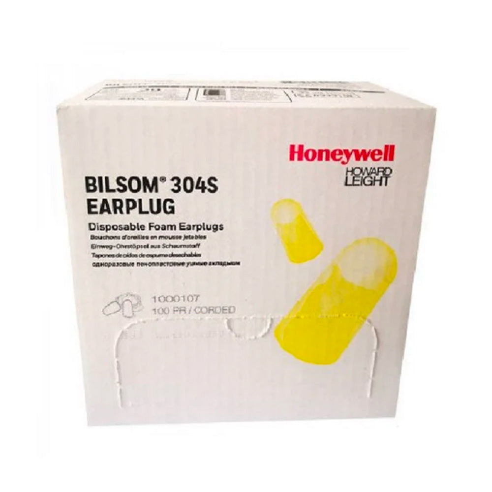 Buy 100 Pairs Howard Leight Bilsom 304S Corded Ear Plugs Online ...