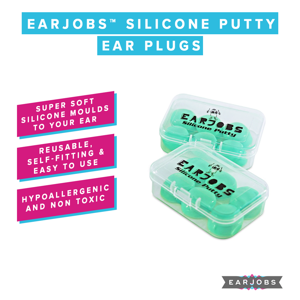 Buy Earjobs Silicone Putty Ear Plugs Online Australia | Earjobs
