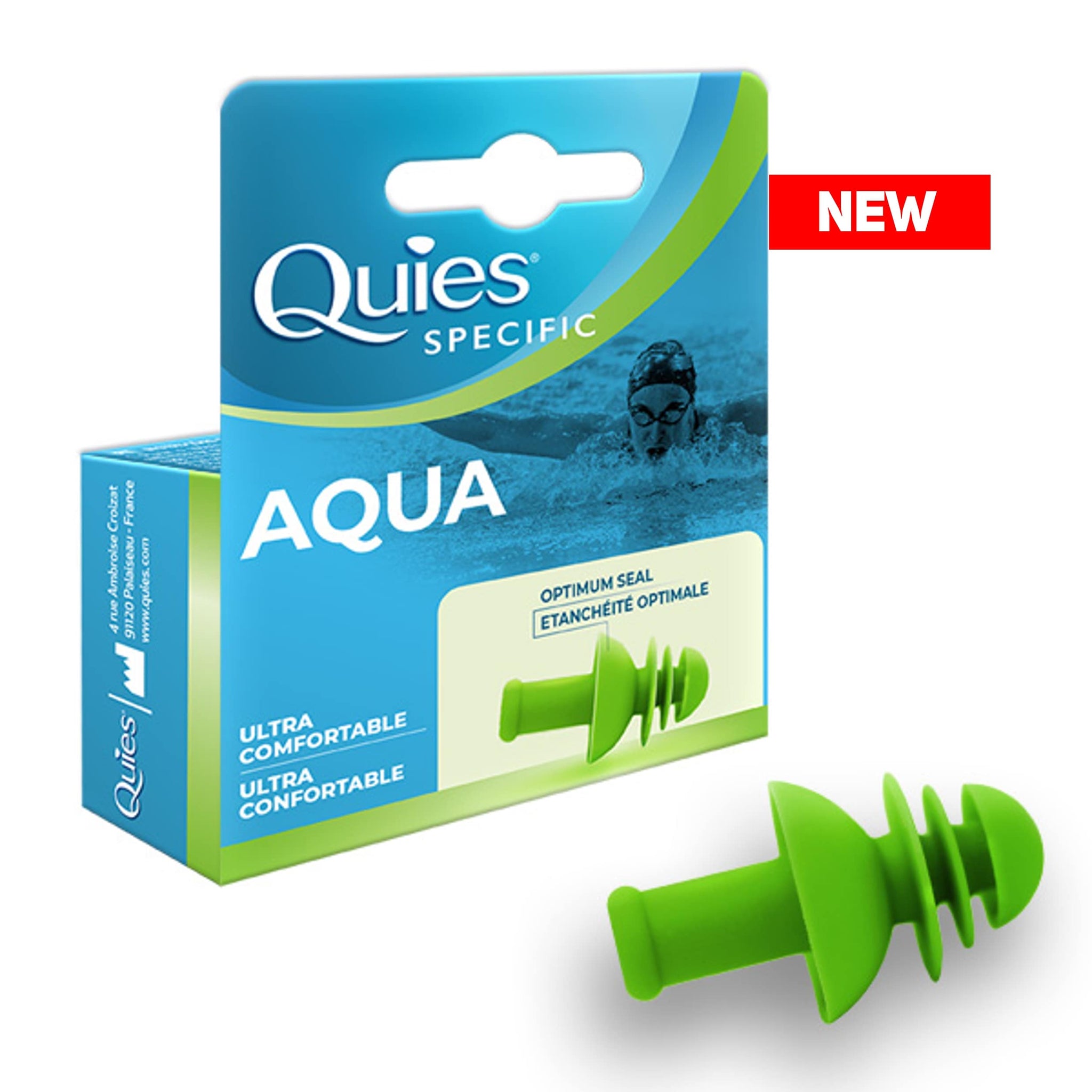Buy Quies AQUA Ear Plugs Online Ausrtalia | Earjobs