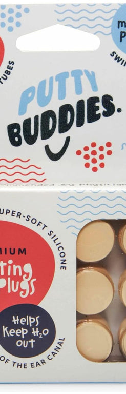 Buy Putty Buddies Kids Floating Swimming Ear Plugs 3 Pairs Online Australia | Earjobs