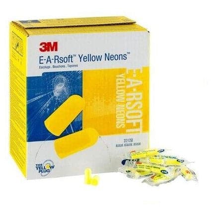 Buy 3M EARsoft Yellow Neon Uncorded Ear Plugs 200 Pairs SLC80 23dB ...
