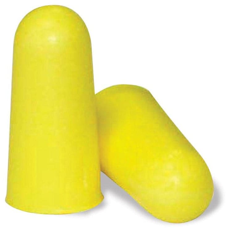 3M EARsoft™ Yellow Neons Large Uncorded Ear Plugs (SLC80 23dB, Class 4 ...